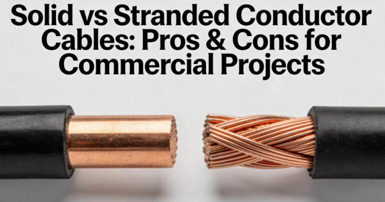 Solid vs Stranded Conductor Cable: Pros & Cons for Commercial Project