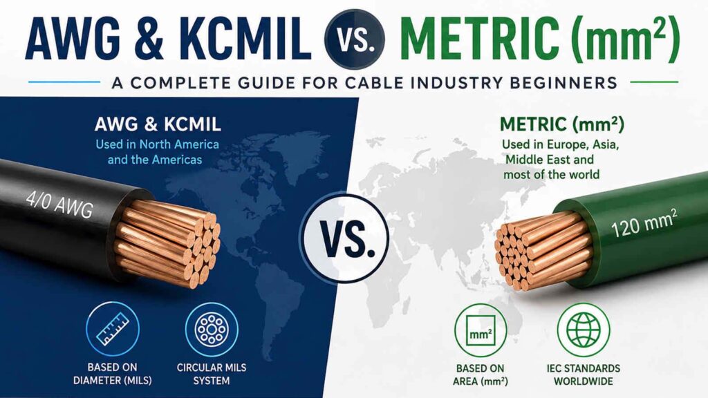 AWG & kcmil vs. Metric (mm²) - A Complete Guide for Cable Size